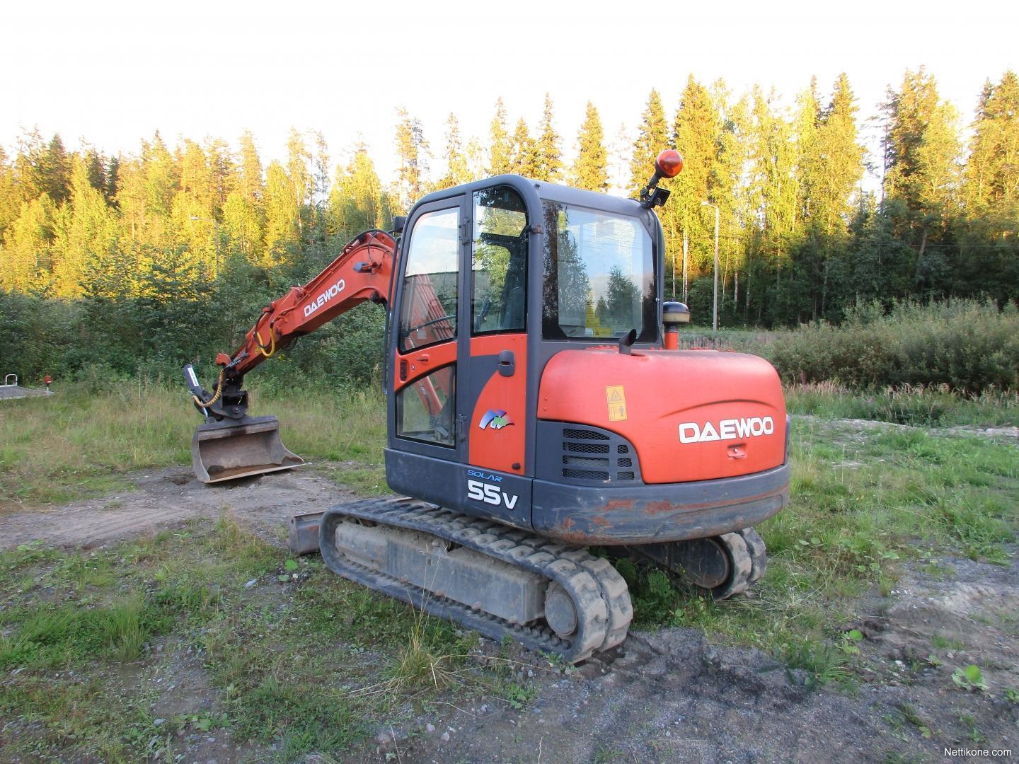 Daewoo solar 55-v plus kaivinkoneet, 2005 - Nettikone