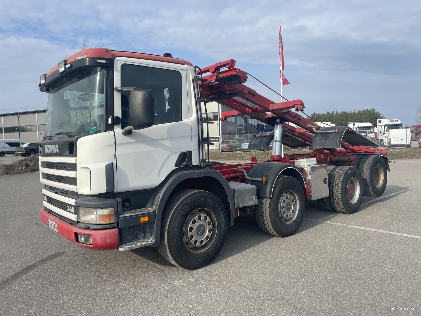 Scania P114G 8x2 4 kuorma-autot, 2000 - Nettikone